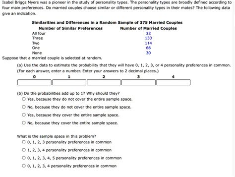 SOLVED Isabel Briggs Myers Danecr The Study Personality Types The Personality Typet Broadly