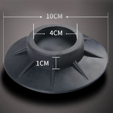 4 шт коврик для ног стиральной машины анти вибрационные Нескользящие эластичные резиновые