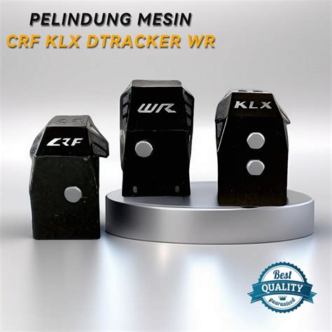 Jual Cover Mesin Klx S L G Bf D Trackers New Crf Yamaha Wr Engine Guard Pelindung Mesin