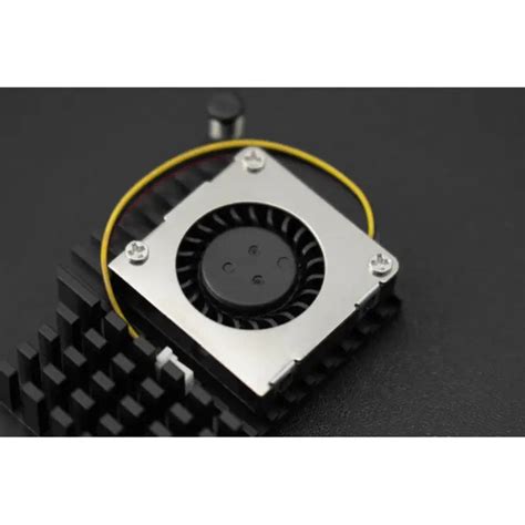 Raspberry Pi 5 Aluminum Alloy Cooling Fan Robotshop