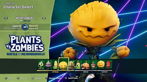 Made Wildflower A Playable Character In Plants Vs Zombies Battle For