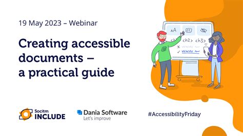 Creating Accessible Documents A Practical Guide Socitm
