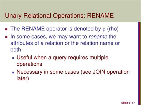 Ppt The Relational Algebra And Calculus Powerpoint Presentation Free Download Id 4574923