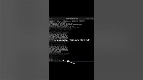 Learn Linuxunix Tail Command In 60 Seconds Linuxunix Commands For Beginners Youtube
