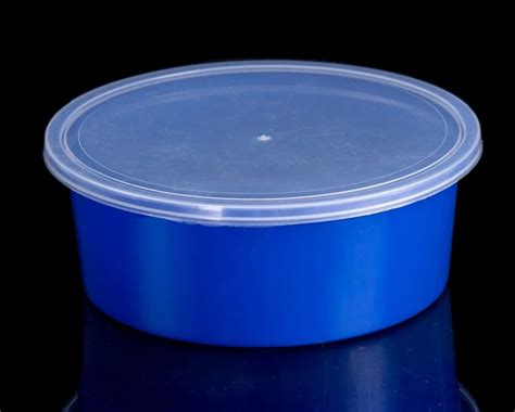 750ml Blue Round Plastic Container At Rs 685piece Round Container In Madurai Id 2850757085233