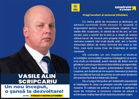 Candidați Cu Garanție Alin Scripcariu La Știubieni