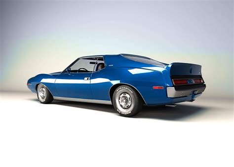 Amc Javelin 1971 3d Model By Aur2l