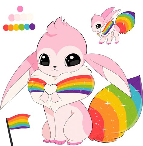 Roxalews Blog 🏳️‍🌈 Pride Eevee 🏳️‍🌈 Congratulations Your