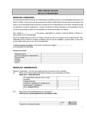 Appendix Questionnaire Fill Online Printable Fillable Blank PdfFiller