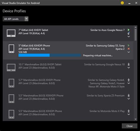 android emulator in xamarin has been loading forever stack overflow