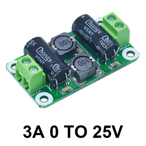 Yucurem Dc Power Filter Board Class D Power Amplifier Module Emi Suppression 3a 0 25v