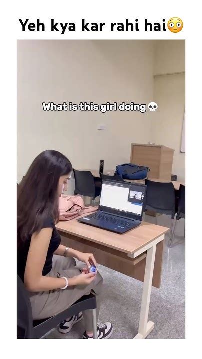 Yeh Class Me Kya Kar Rahi Hai😳trending College Ai Coding Program