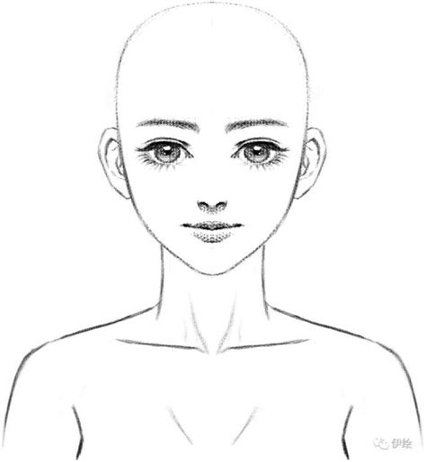 人脸图片素描人脸素描简单 女性 伤感说说吧