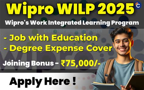 Wipro WILP Wipro S Work Integrated Learning Program WILP Apply Here