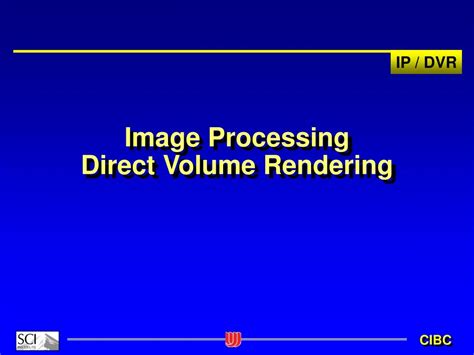 Ppt Image Processing Direct Volume Rendering Powerpoint Presentation Id9252689
