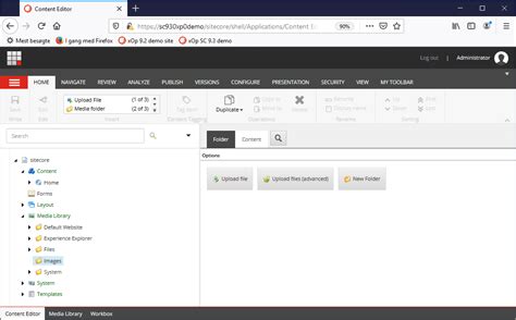 Upload A File To The Media Library Sitecore Documentation