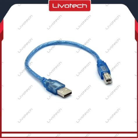 Jual Kabel USB Cm A To B Arduino UNO MEGA Data Printer Cable Card Reader Cm Shopee Indonesia