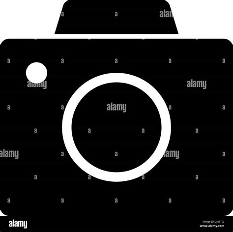 Rectangle Button Icon Old Digital Camera Button Banner Rectangle Badge Interface For