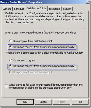 System Center Configuration Manager Configuring SCCM And Branch Cache