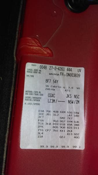 Driver Assist Pr Code Audiworld Forums