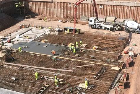 Betong Gjutning Betongprojekt Armering Formsättning Betonggolv