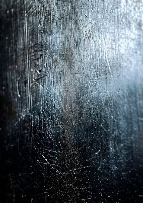 Brushed Silver Metallic Surface With Subtle Scratches And Imperfections Reflecting Soft Light