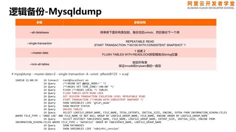 企业运维训练营之数据库原理与实践云数据库备份与恢复数据库备份恢复原理上 阿里云开发者社区 企业运维训练营之数据库原理与实践云数据库备份与恢复数据库备份恢复原理上 阿里云开发者社区