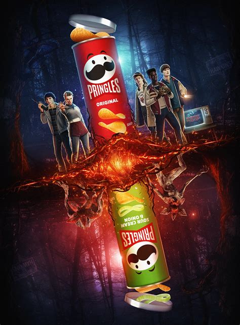 Sabor Upside Down Pringles E Stranger Things Juntos