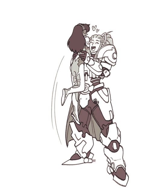 Overwatch Blizzard Fandoms D Va Brigitte Overwatch Ssss Ow Artist Joyreactor