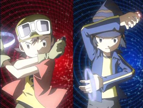 Welcome To The Silent Party Of One Digimon Frontier Pair Takuya Koji