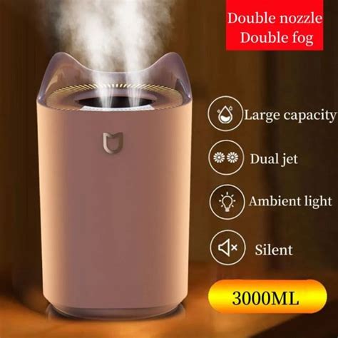 Fran Ultrasonic Air Humidifier Large Capacity With Dual Nozzles Fran Ultrasonic Air Humidifier Large Capacity With Dual Nozzles