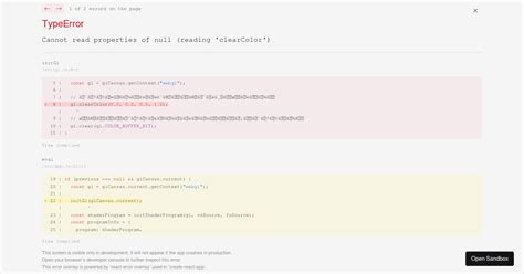 React Hooks Webgl Codesandbox