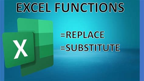 Replace And Substitute Functions Rexcelhq