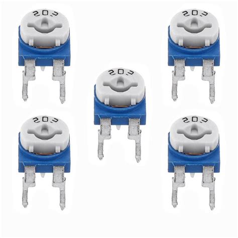 Techinfo Varaible Resistor 203preset Variable Resistor 20 Kilo Ohm 5 Techinfo Varaible Resistor 203preset Variable Resistor 20 Kilo Ohm 5