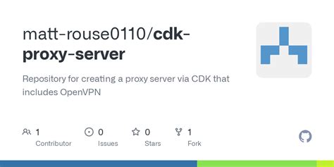 github matt rouse0110 cdk proxy server repository for creating a proxy server via cdk that