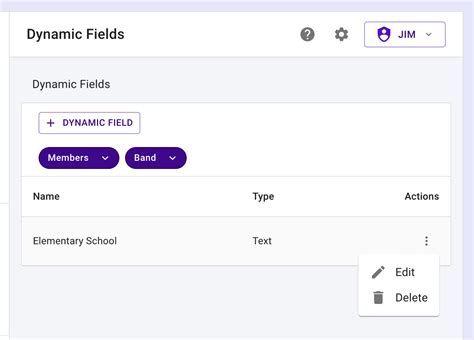 Add Dynamic Fields