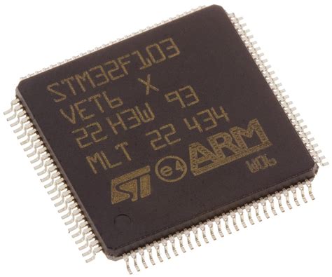 Stm32f103vet6 Microcontrolador Arm Cortex M3 32bit 64 Kb Ram 512 Kb Flash Lqfp 100 Pines