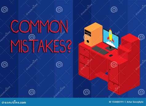 Conceptual Hand Writing Showing Common Mistakes Question Business Photo Showcasing Repeat Act