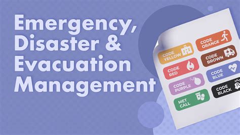 Emergency Disaster And Evacuation Management
