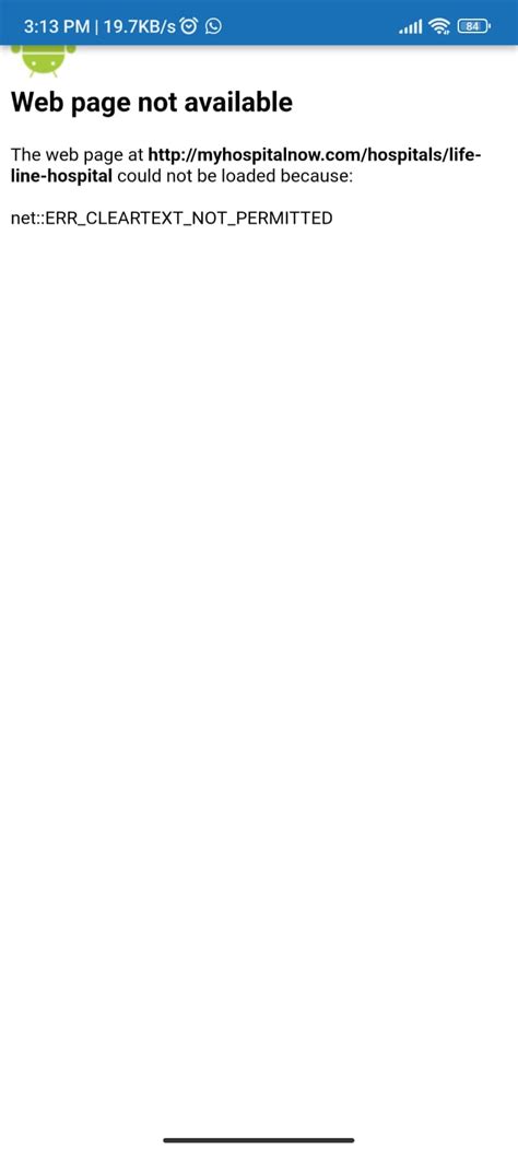 How To Fix ‘neterrcleartextnotpermitted In Flutter Best Devops