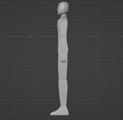 Psx Male Body Template 3d Model Cgtrader