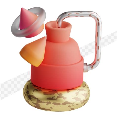 Premium Psd Abstract Geometric Shapes 3d Render Illustration