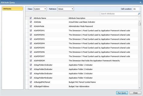 Querying Attributes Longview