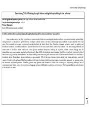 Understanding Pathophysiology Of Acute Cerebrovascular Accident Course Hero