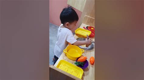 키즈카페 주방에서 햄버거를 만들어요 Youtube