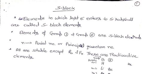 S Block Notes Studypur