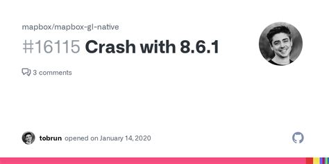 Crash With 861 · Issue 16115 · Mapboxmapbox Gl Native · Github