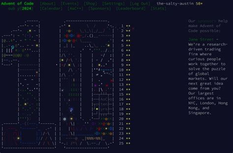 Hua Hsuan Austin Shih On Linkedin Adventofcode2024 Adventofcode Codingfun Brainfried