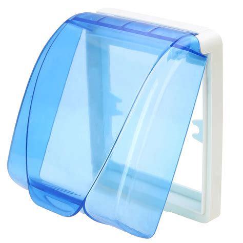 Universal Waterproof 86 Type Wall Socket Cover Plate Panel Switch Box Cover Protector For Home