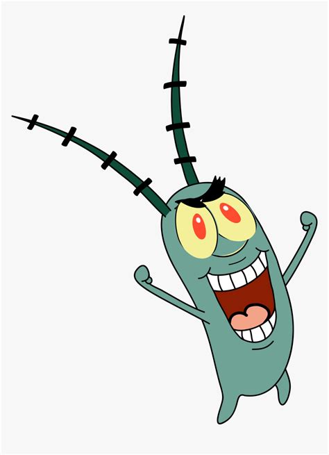 Eyeballs Clipart Two Eye Plankton Spongebob Hd Png Download Kindpng